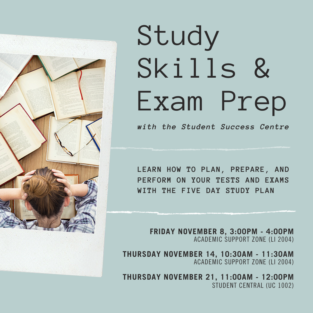 Study Skills & Exam Prep with the Student Success Centre | Lakehead ...