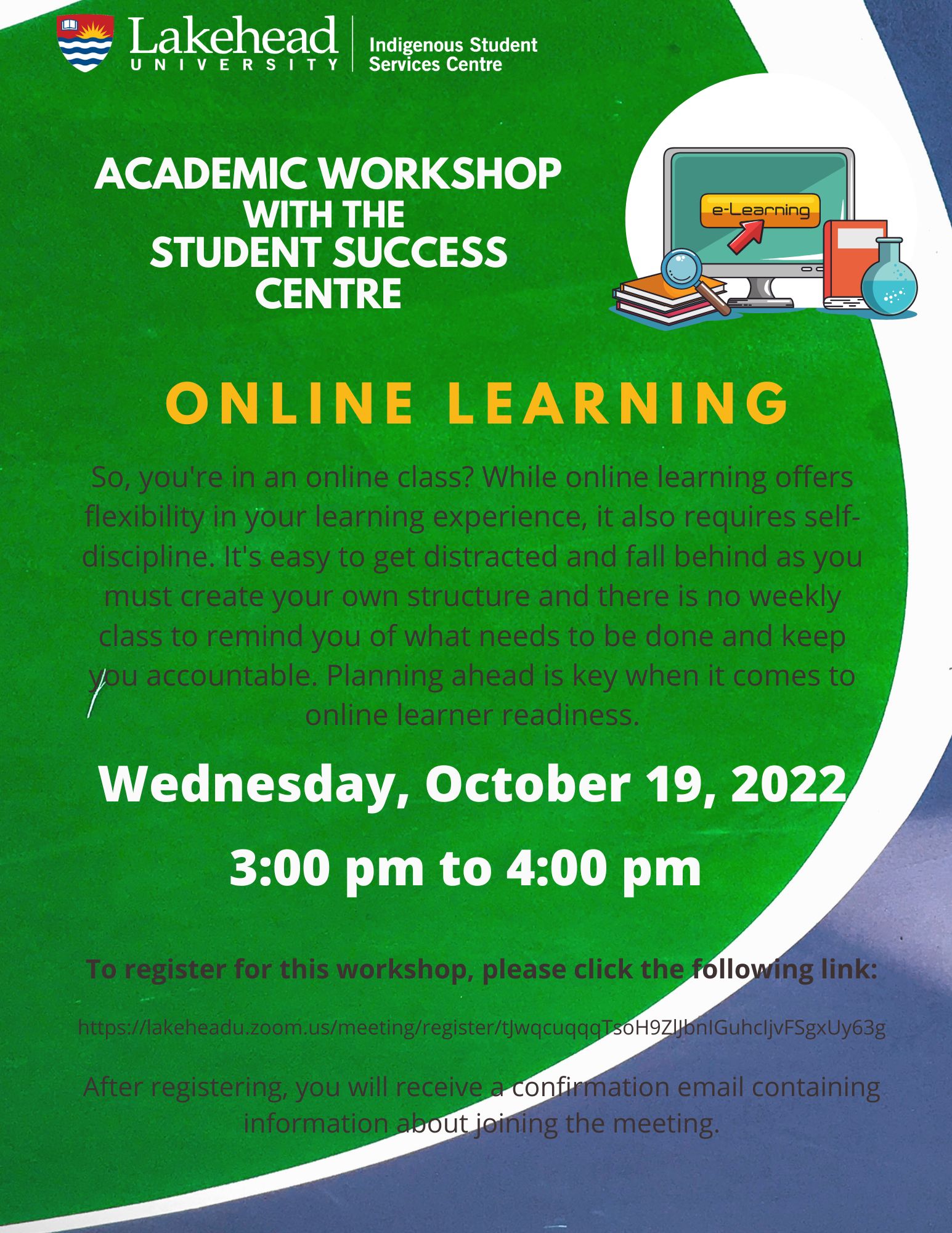 Online Learning Workshop with Student Success Centre | Lakehead University