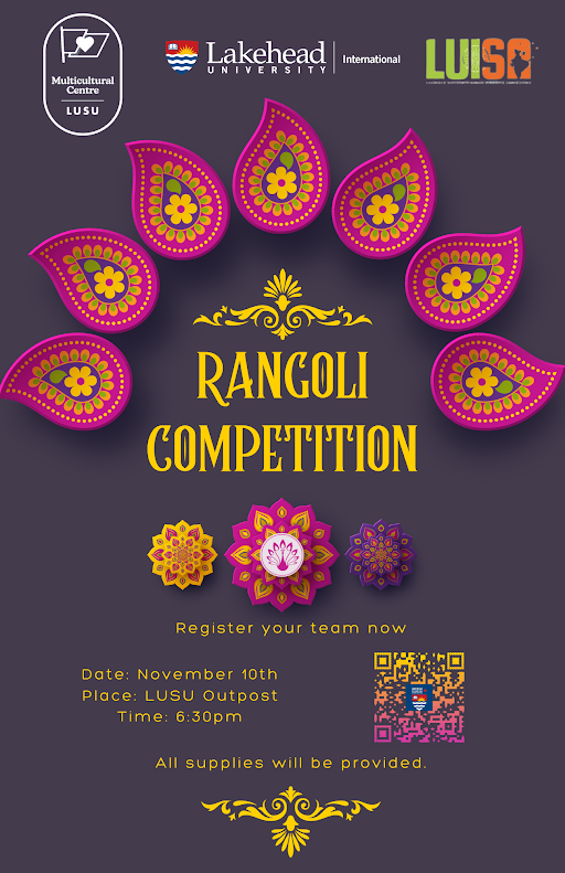 Rangoli Competition - Diwali Celebration | Lakehead University