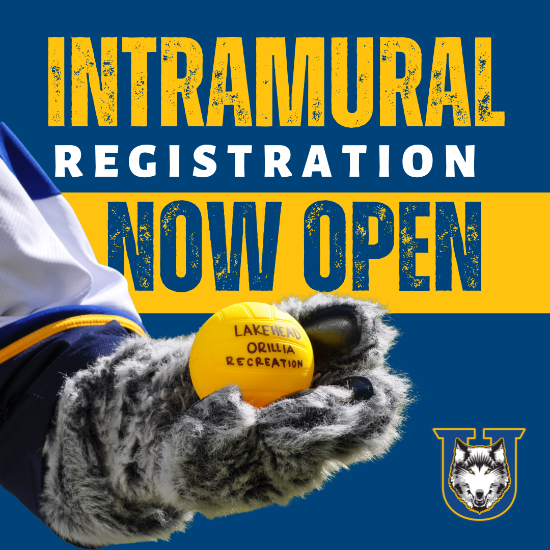 Fall intramural registration open | Lakehead University