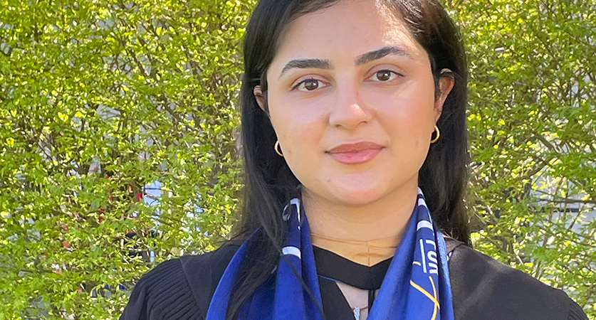 Arshea Amer recipient of the Robert Poulin Award for outstanding ...